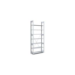 Bito Fachbodenregal / Archivregal Typ:EL L808xH2500xT324 mm, Grundfeld 70 kg glanzverzinkt (C1250-0003)
