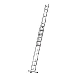 Hymer Seilzugleiter | zweiteilig | 2x12 Sprossen | mit Seilzugverstellung und Wandlaufrollen, 700512499)