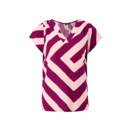 comma, COMMA Bluse Damen Gr&ouml;&szlig;e L beere / fuchsia / pastellpink