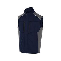 K&Uuml;BLER WORKWEAR Weste ACTIVIQ dunkelblau/anthrazit Form 7250 Gr&ouml;&szlig;e 4XL ; K&uuml;bler Workwear (7250 5365-4897-4XL)
