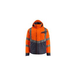Mascot Hastings Winterjacke Gr&ouml;&szlig;e S, hi-vis orange/schwarzblau (15535-231-14010-S)
