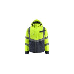 Mascot Hastings Winterjacke Gr&ouml;&szlig;e M, hi-vis gelb/schwarzblau (15535-231-17010-M)