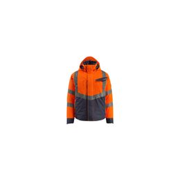Mascot Hastings Winterjacke Gr&ouml;&szlig;e 2XL, hi-vis orange/schwarzblau (15535-231-14010-2XL)