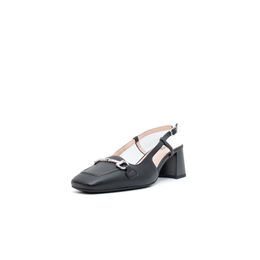 Nero Giardini Slingpumps Damen Gr&ouml;&szlig;e 41 schwarz / silber