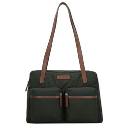 Green Burry Greenburry Schultertasche Damen Gr&ouml;&szlig;e One Size braun / gr&uuml;n