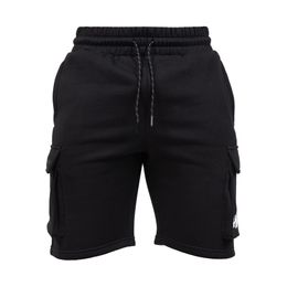 Gorilla Wear Shorts 'Hudson' Herren Gr&ouml;&szlig;e 35/36 schwarz / wei&szlig;