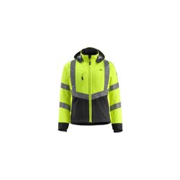 Mascot Blackpool Soft Shell Jacke Gr&ouml;&szlig;e 2XL, hi-vis gelb/schwarz (15502-246-1709-2XL)