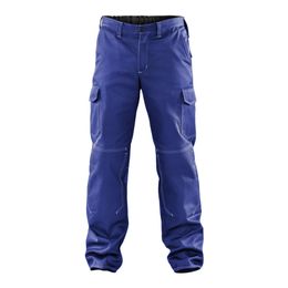 K&Uuml;BLER WORKWEAR K&uuml;bler ORGANiQ Hose 2448 kornblumenblau Gr&ouml;&szlig;e 27 ; K&uuml;bler Workwear (24481414-46-27)