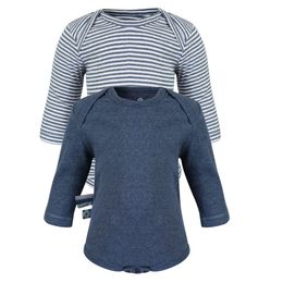 Organicera Strampler/Body 'OrganicEra L/S Set - 2 Pcs' Jungen Gr&ouml;&szlig;e 68 indigo