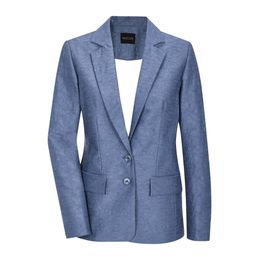 Madeleine Mode Madeleine Blazer Damen Gr&ouml;&szlig;e 42 rauchblau