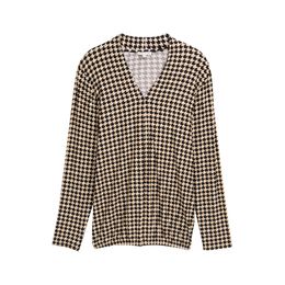 Tom Tailor Women + Shirt Damen Gr&ouml;&szlig;e XXL beige / schwarz / wei&szlig;
