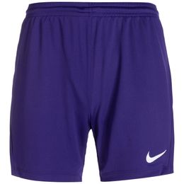 Nike Sportshorts 'Park III' Damen Gr&ouml;&szlig;e XL lila / wei&szlig;