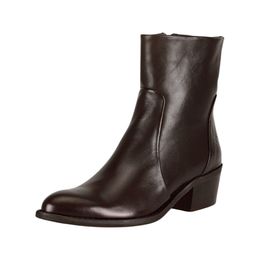 felmini Ankle Boots 'Rubi E223' Damen Gr&ouml;&szlig;e 42 dunkelbraun Winterschuhe
