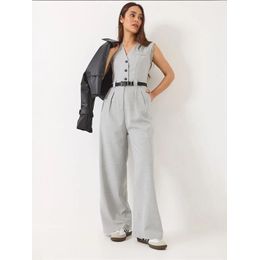 Bianco Lucci Jumpsuit Damen Gr&ouml;&szlig;e S hellgrau