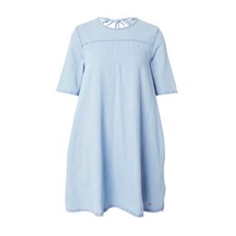 Tommy Jeans Kleid Damen Gr&ouml;&szlig;e 32 hellblau Winterkleid