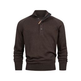 INDICODE Jeans Pullover 'INRajas' Herren Gr&ouml;&szlig;e XL braun