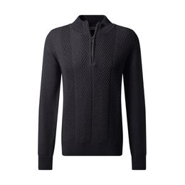Pierre Cardin Pullover, hoher Kragen, l&auml;ssiger Stil, in Regular Fit Herren Gr&ouml;&szlig;e XXL anthrazit