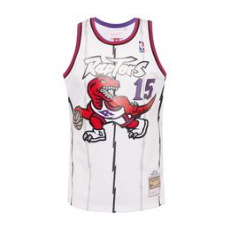 Mitchell & Ness Mitchell & Ness Shirt 'NBA Toronto Raptors Vince Carter 2.0' Herren Gr&ouml;&szlig;e S lila / rot / schwarz / wei&szlig;