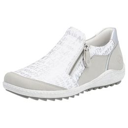 Remonte Slip On Damen Gr&ouml;&szlig;e 43 grau / silber / wei&szlig;