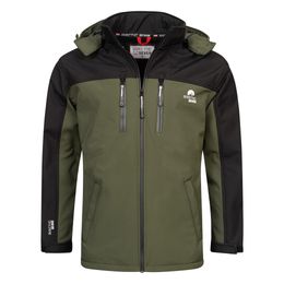 Arctic Seven Jacke Herren Gr&ouml;&szlig;e S dunkelgr&uuml;n / schwarz