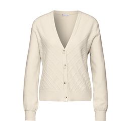 Street One Strickjacke Damen Gr&ouml;&szlig;e XS beige