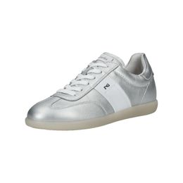 Nero Giardini Sneaker Damen Gr&ouml;&szlig;e 36 silber / wei&szlig;