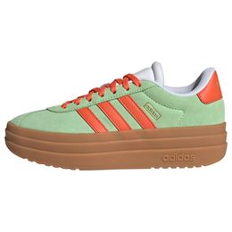 adidas Sportswear Sneaker 'VL Court Bold' Jungen Gr&ouml;&szlig;e 39/39.5 hellgr&uuml;n / dunkelorange