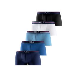 H.I.S. H.I.S Boxershorts Herren Gr&ouml;&szlig;e S navy / nachtblau / hellblau / schwarz / wei&szlig;