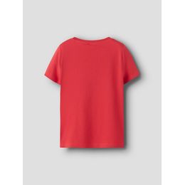 name it T-Shirt 'NKFKassia' M&auml;dchen Gr&ouml;&szlig;e 158/164 eosin / rot
