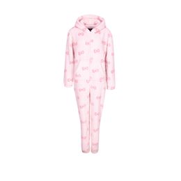 Loungeable Pyjama Damen Gr&ouml;&szlig;e M rosa / hellpink Winterkleid