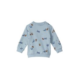 s.Oliver Sweatshirt Jungen Gr&ouml;&szlig;e 86 blau / hellblau / braun
