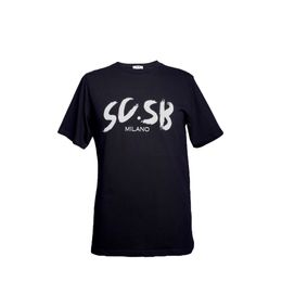 Sc.sb Milano Shirt 'logo' Herren Gr&ouml;&szlig;e S schwarz