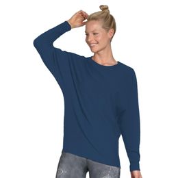 Magadi Sportpullover 'Anna' Damen Gr&ouml;&szlig;e M blue denim