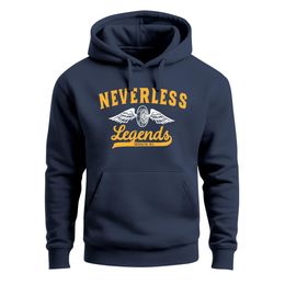 Neverless Sweatshirt 'Biker Legends' Herren Gr&ouml;&szlig;e XL navy