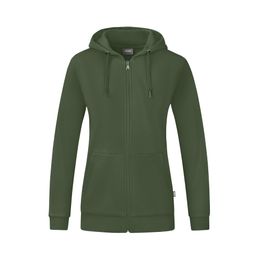 Jako Sportsweatjacke Damen Gr&ouml;&szlig;e XXL dunkelgr&uuml;n