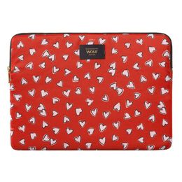 Wouf Laptoph&uuml;lle Damen Gr&ouml;&szlig;e One Size rot / wei&szlig;