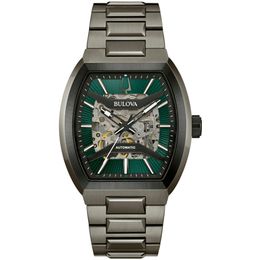 Bulova Uhr Herren Gr&ouml;&szlig;e One Size grau / tanne / wei&szlig;