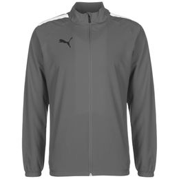 Puma Trainingsjacke 'TeamLiga' Herren Gr&ouml;&szlig;e M grau / schwarz / wei&szlig;