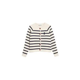 armedangels Cardigan PLACED STRIPE Damen Gr&ouml;&szlig;e M beige