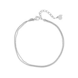 Hey Happiness Fu&szlig;schmuck 'Shoreline' Damen Gr&ouml;&szlig;e One Size silber