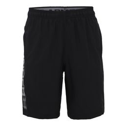 Under Armour Sporthose 'Woven' Herren Gr&ouml;&szlig;e XXXL hellgrau / schwarz