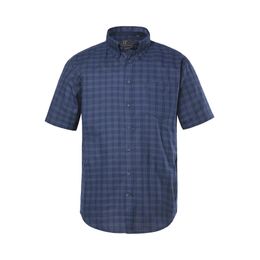JP1880 Hemd Herren Gr&ouml;&szlig;e 4XL navy / taubenblau