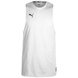 Puma Funktionsshirt 'Hoops Team' Herren Gr&ouml;&szlig;e S schwarz / wei&szlig;