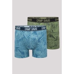 CAMP DAVID Pants Herren Gr&ouml;&szlig;e L blau / khaki / schwarz
