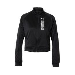Puma Sportsweatjacke Damen Gr&ouml;&szlig;e S schwarz / wei&szlig;