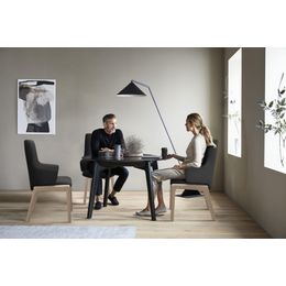 stressless "Laurel" () High Back mit Armlehne, Gr&ouml;&szlig;e L, mit abgerundeten Beinen in Schwarz