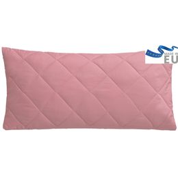 Microfaserkissen OTTO HOME "Microlux Kopfkissen 40x80 cm, 80x80 cm", rosa, B:40cm L:80cm, Bezug: 100% Polyester. F&uuml;llung: 100% Polyester, Kopfkissen, Kissen, in den Farben: wei&szlig;, blau, rosa & gr&uuml;n