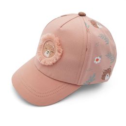 Baseball Cap MaxiMo, M&auml;dchen, Gr. 45/47, dogwood, multicolor, Canvas, Obermaterial: 100% Baumwolle, Caps