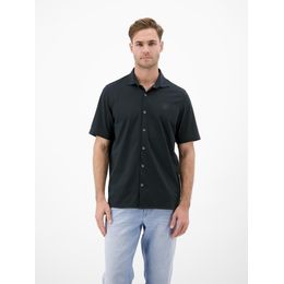 Lerros Herren Kurzarmhemd "Performance 1/2 Hemd mit COOL & DRY Funktion"classic navy, Gr. S, 75% Baumwolle, 25% Polyester, Hemden