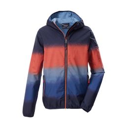 Funktionsjacke Killtec "KOS 144 BYS JCKT", Kinder, Gr. 116, navy, Obermaterial: 100% Polyester;Futter: 100% Polyester, Jacken Funktionsjacke, Wind- und wasserdichte Jungenjacke mit Farbverlauf-Print